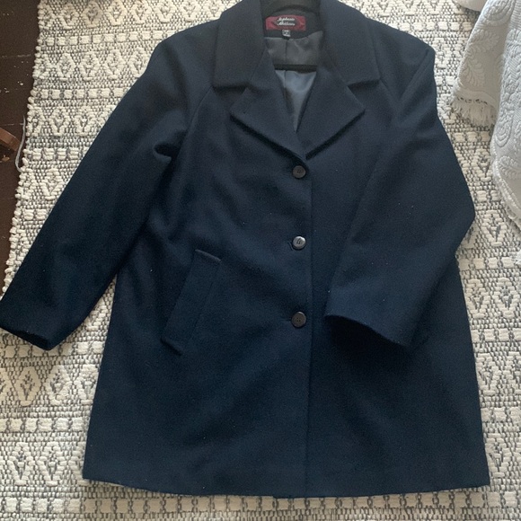 Stephanie Mathews | Jackets & Coats | Stephanie Mathews Wool Pea Coat ...